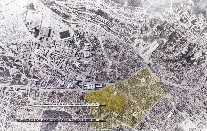 Undefined boundaries, the main issue of “Historic Centre” of Prishtina ...